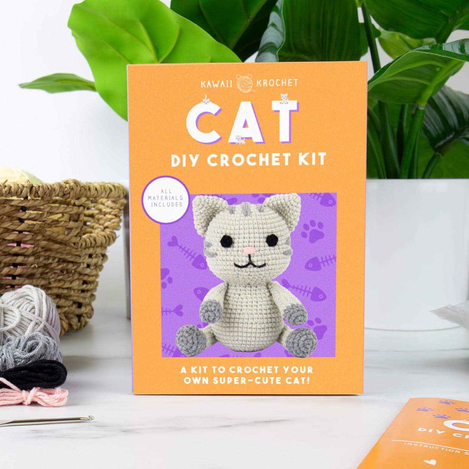 DIY Crochet Kit - Cat | Spectrum Store: Family Lifestyle Store