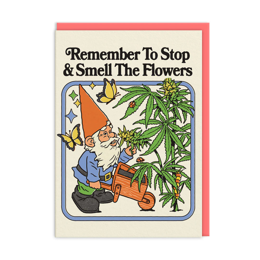 Smell The Flowers Greeting Card | Spectrum Store: Family Lifestyle Store
