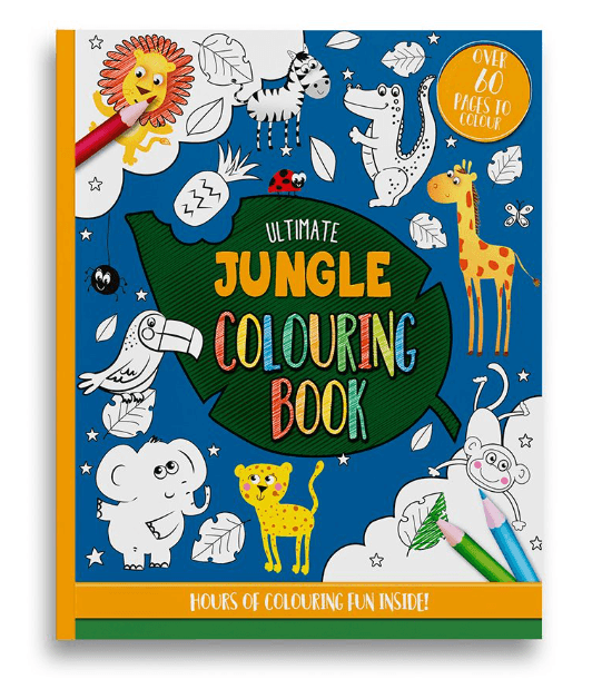 Colouring Book - Jungle For Kids