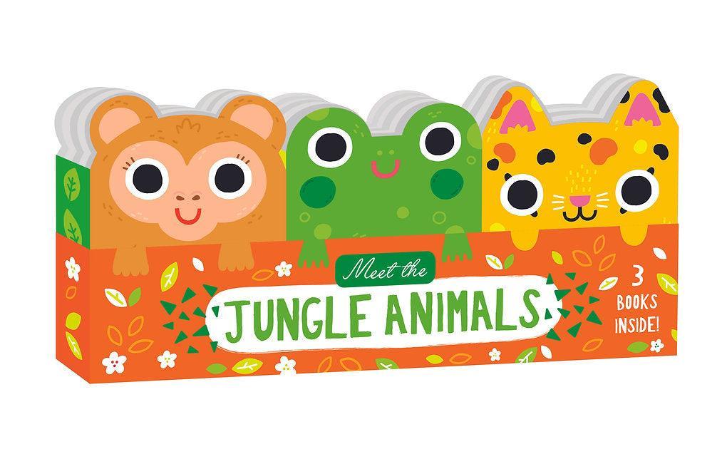 Mini Board Book Set - Meet the Jungle Animals For Kids