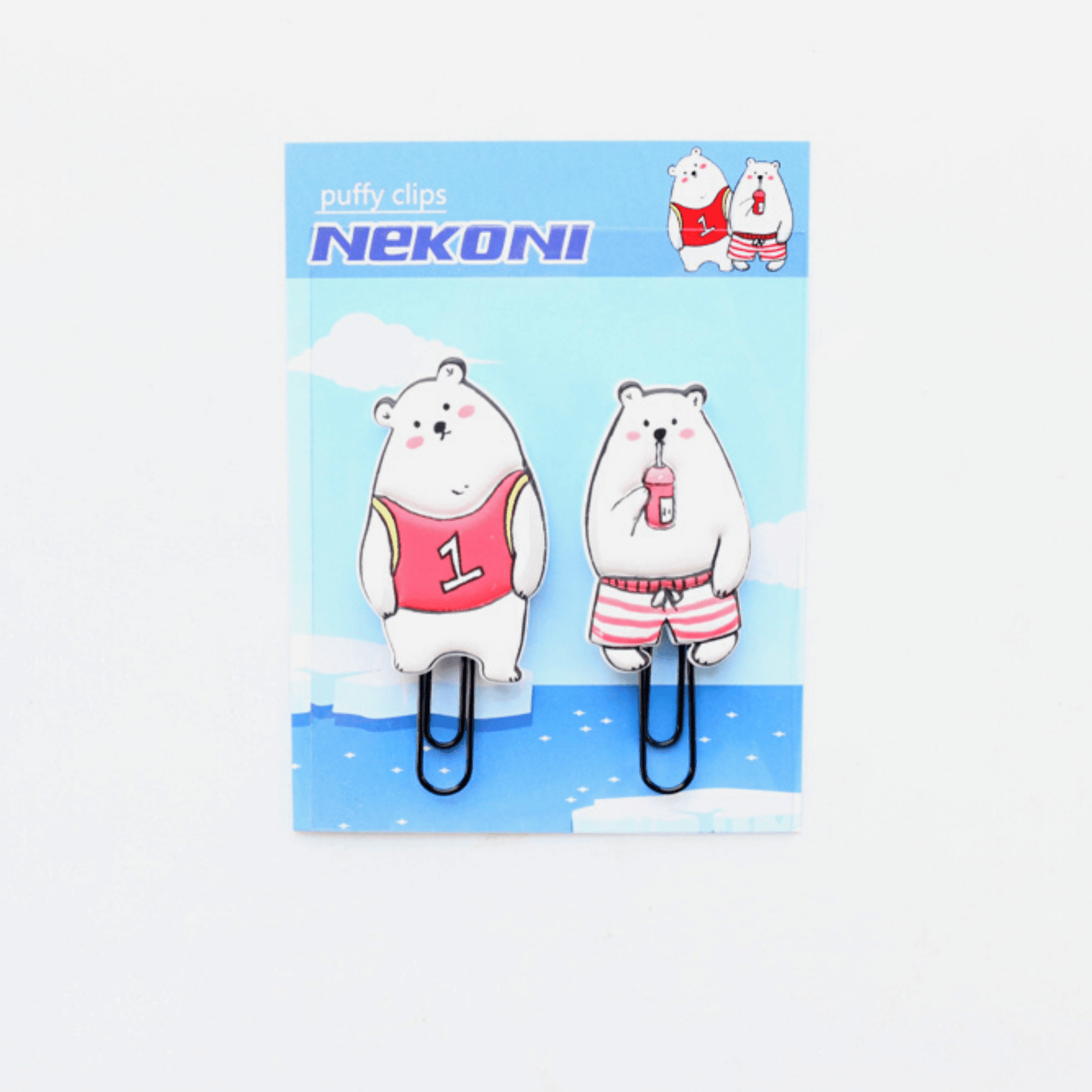 Puffy Clips - Polar Bear For Kids