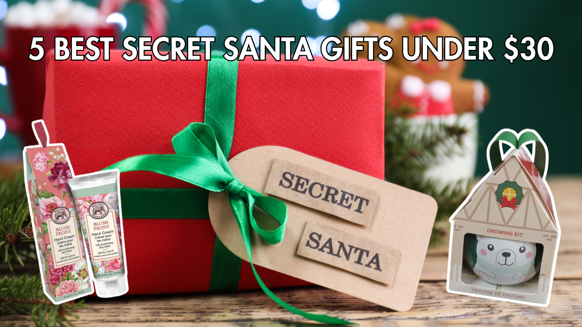 5 Best Secret Santa Gifts Under $30 | Spectrum Store: Family Lifestyle ...