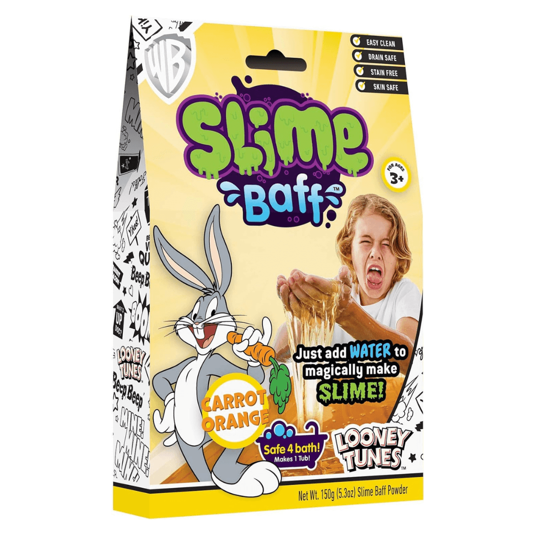 Slime Baff 150g - Looney Tunes (Carrot Orange) For Kids