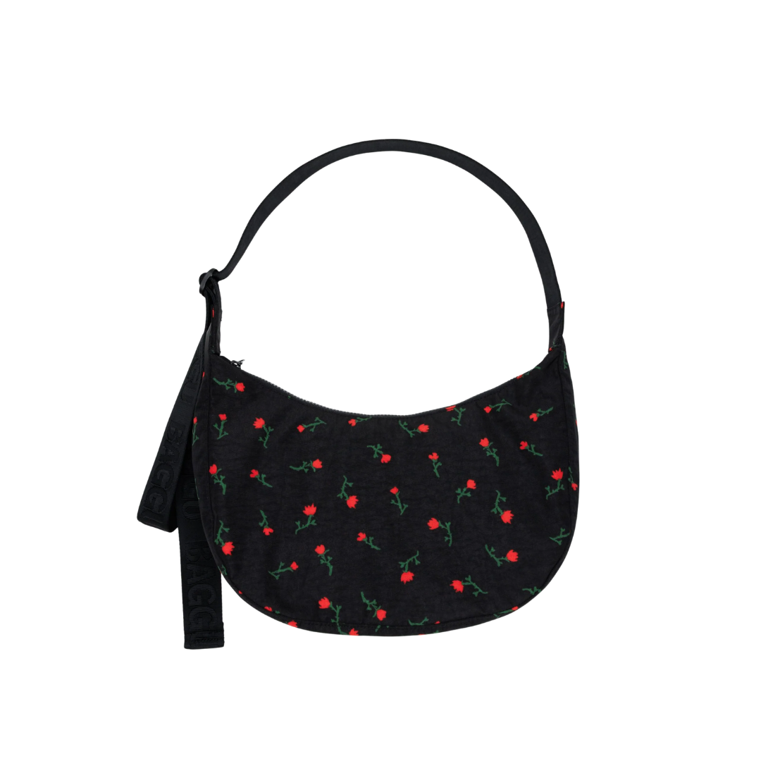 Small Nylon Crescent Bag - Painted Wildflower | Spectrum Store: Family ...