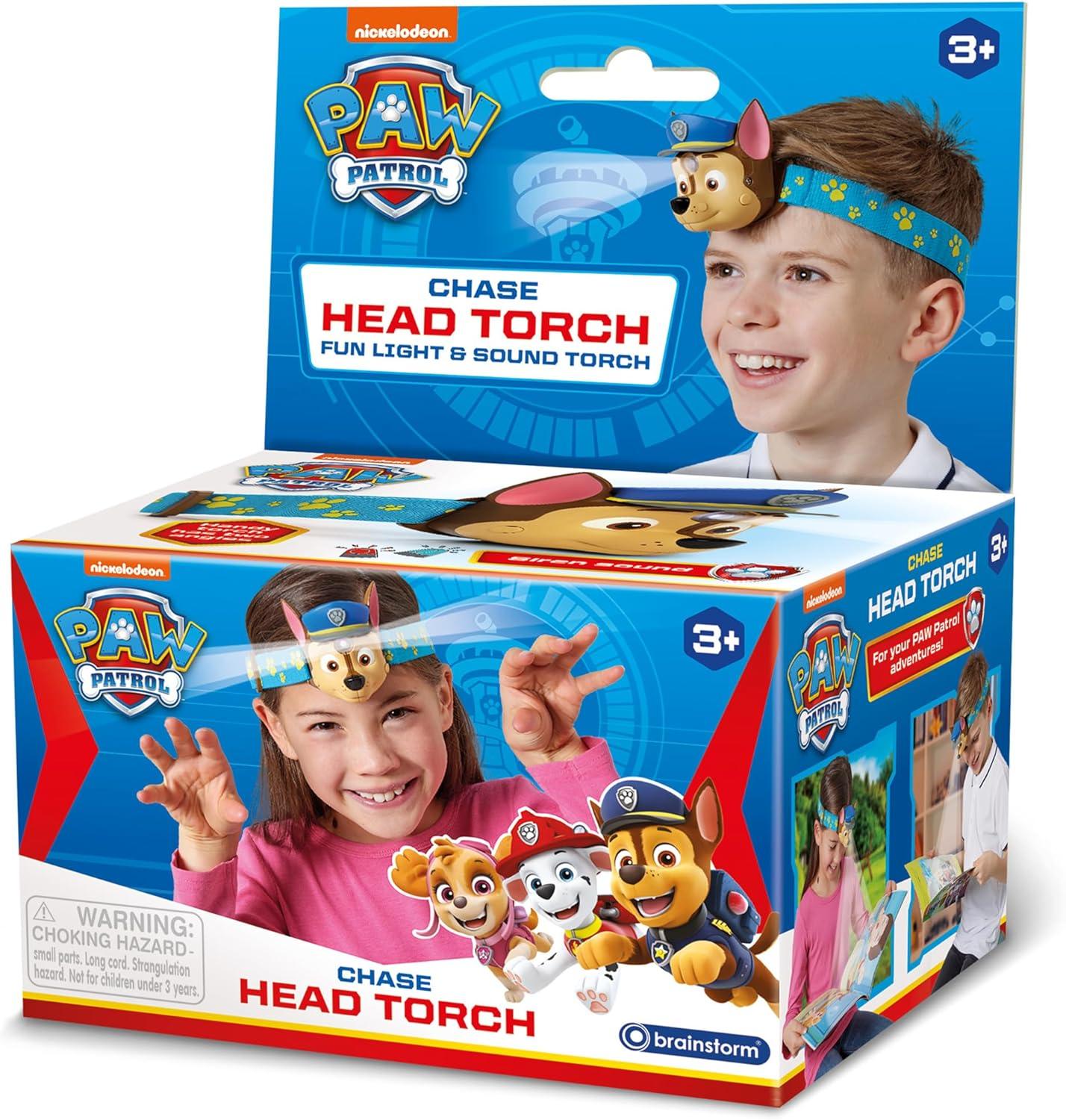 PAW Patrol Head Torch - Chase | Spectrum Store: Family Lifestyle Store