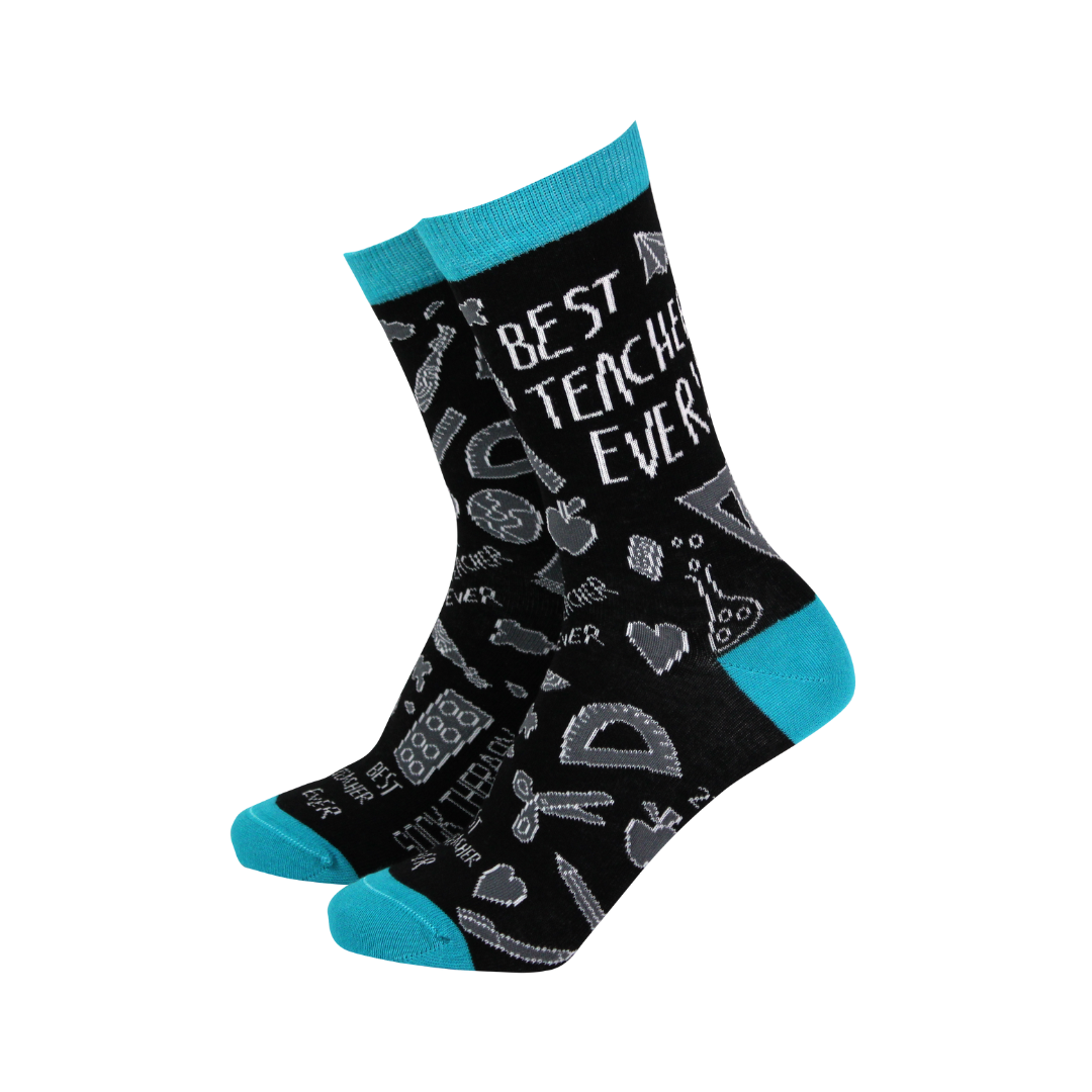Bamboo Socks - Best Teacher Ever | Spectrum Store: Family Lifestyle Store