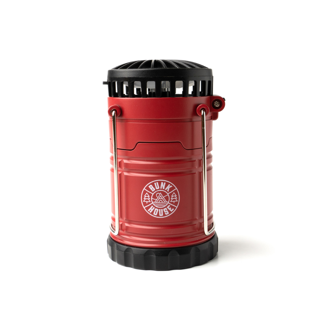 Firefly 2-In-1 Rechargeable Lantern And Fan - Red | Spectrum Store ...