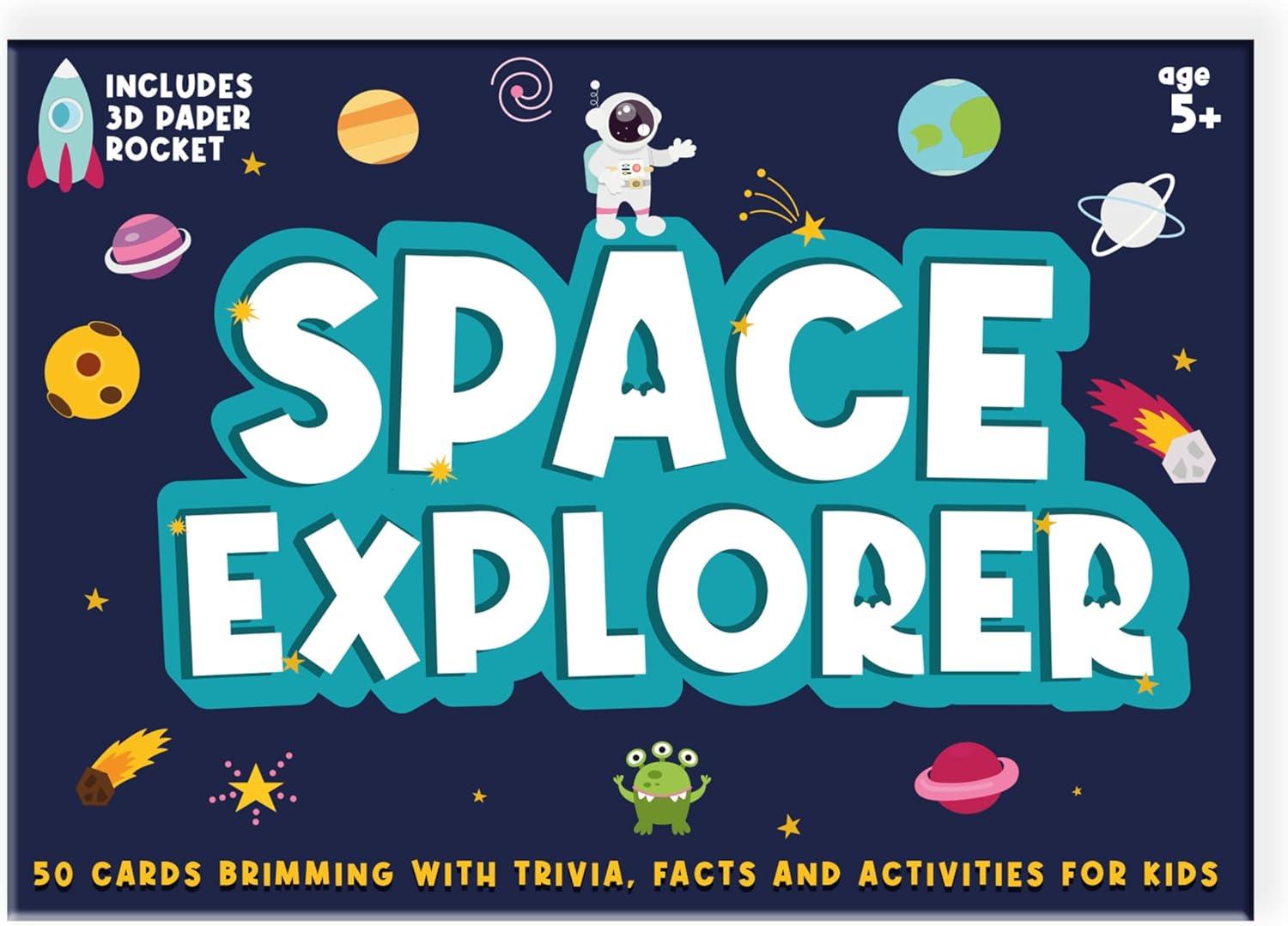 Kids Space Explorer Cards For Kids