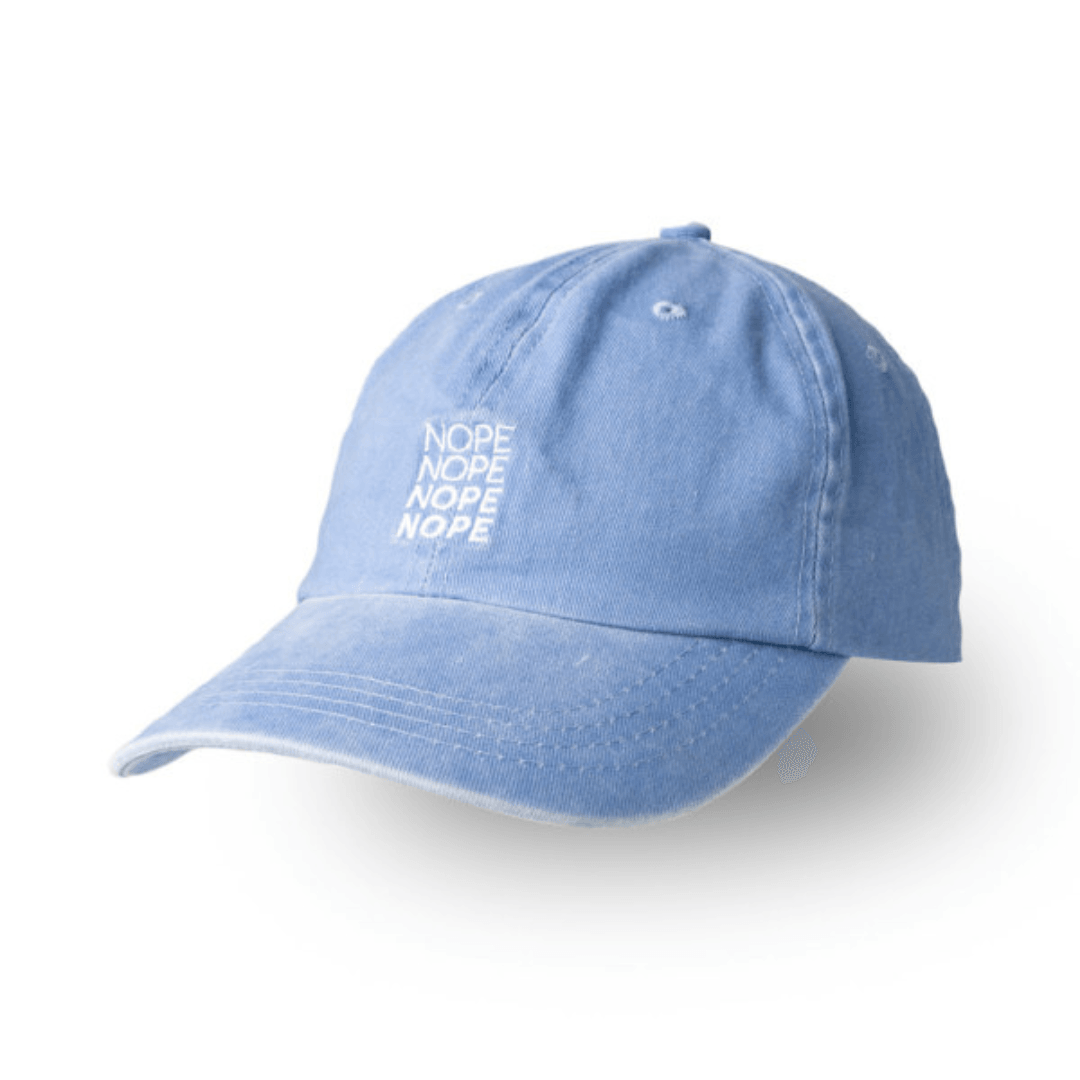 Classic Hat - Nope (Blue) For Kids