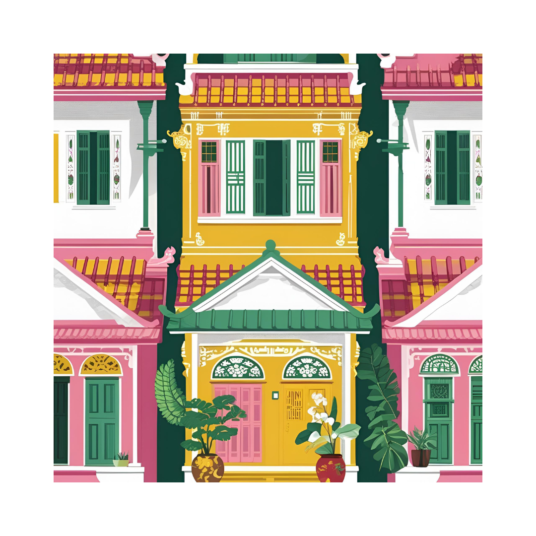 Magnet Peranakan - Peranakan Tropical Shophouse | Spectrum Store ...