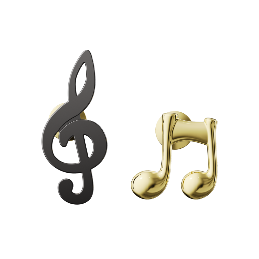 Pins Music Notes | Spectrum Store: Family Lifestyle Store