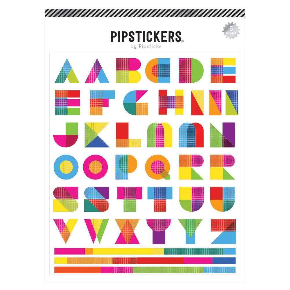Geometric Color Mix Big Alphabet (5 sheets) | Spectrum Store: Family ...