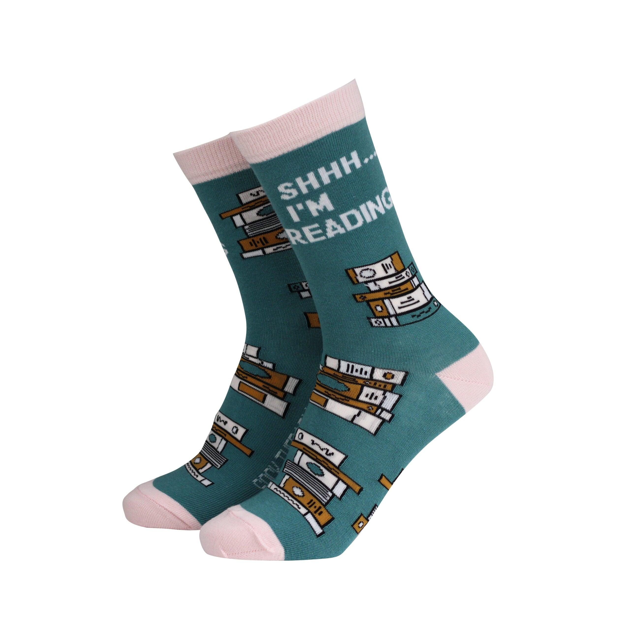 Bamboo Socks - Shh I'm Reading For Kids