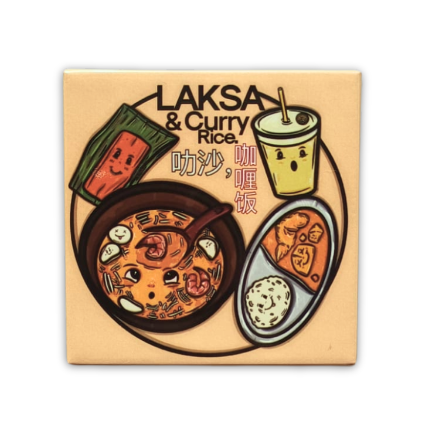 Magnet Singapore Food - Laksa & Curry Rice | Spectrum Store: Family ...