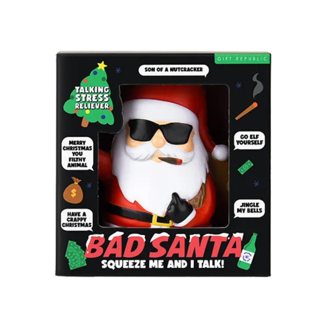 Stress Toy - Bad Santa Christmas | Spectrum Store: Family Lifestyle Store
