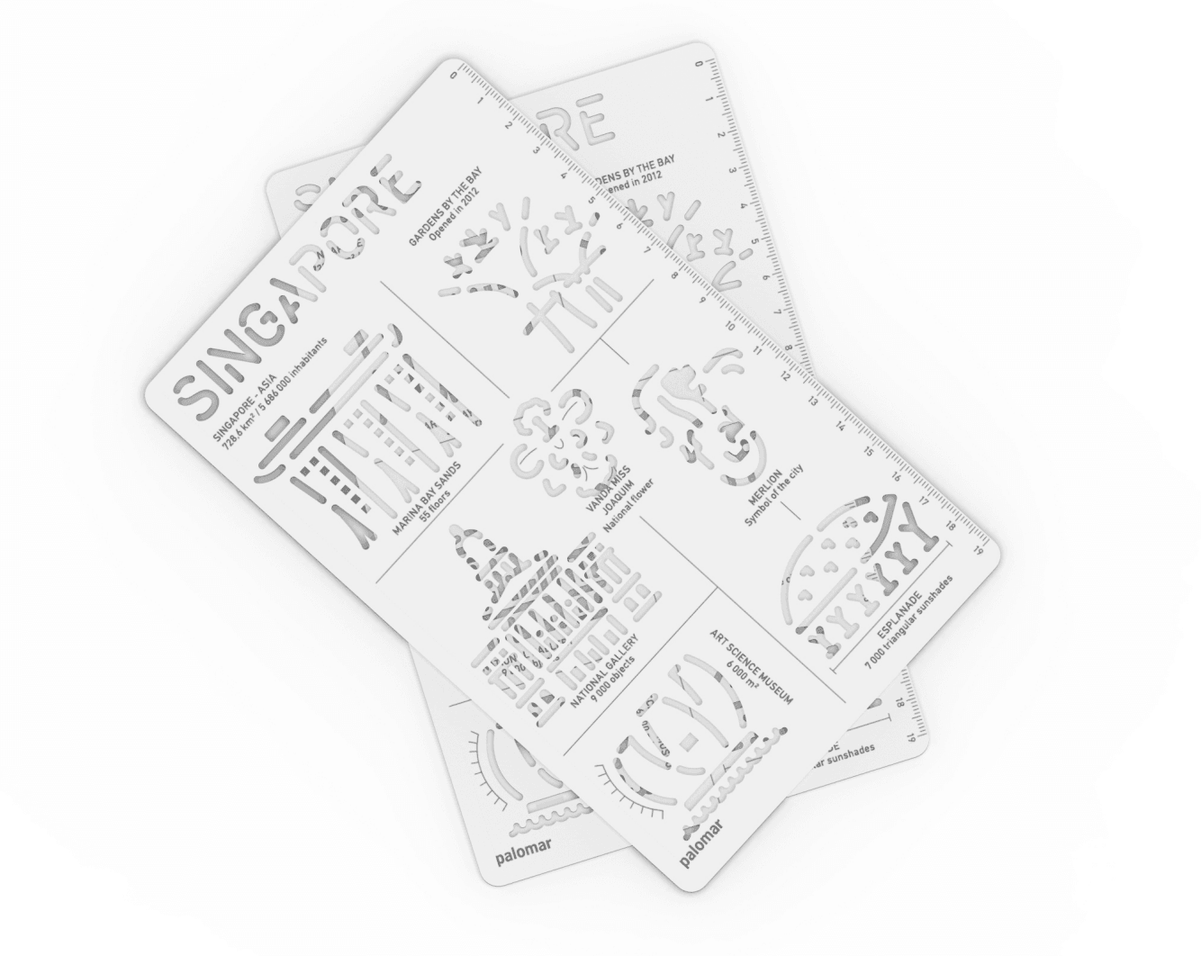 CityGrapher Iconic Drawing Stencil For Kids