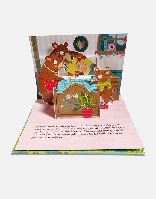 Fairy Tale Pop-up Book - Goldilocks and the Three Bears For Kids