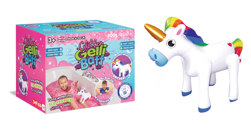 Gelli Baff Glitter: Inflatable Unicorn - Pink | Spectrum Store: Family ...