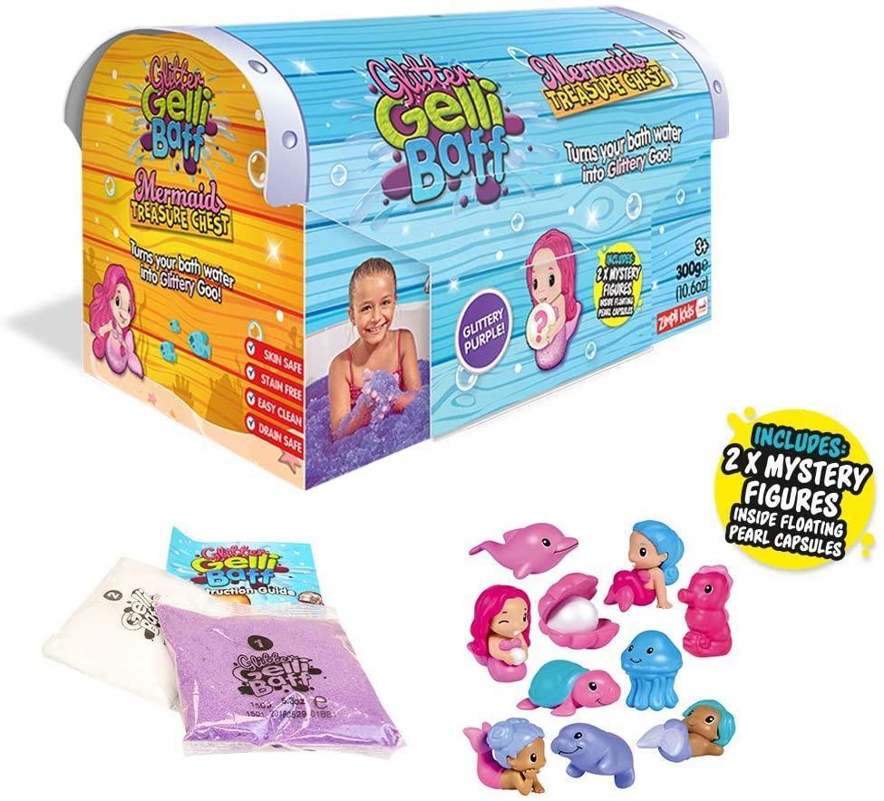 Mermaid Treasure Chest Box: Glitter Purple | Spectrum Store: Family ...